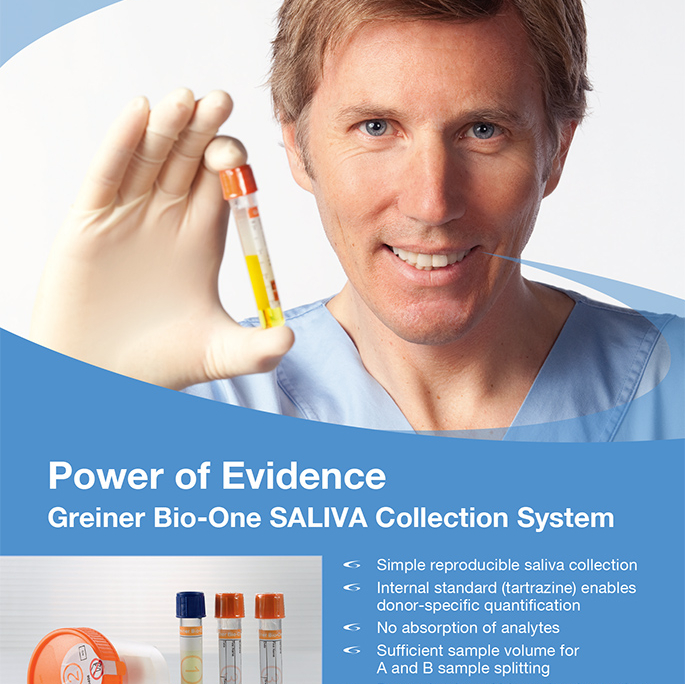 Greiner Bio-One SALIVA Collection System - Clinical Laboratory int.