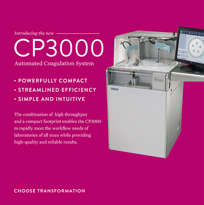Introducing the new CP3000 automated coagulation system - Clinical ...
