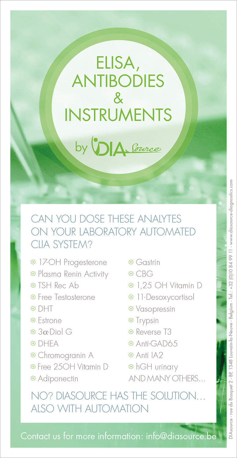Elisa, Antibodies & Instruments - Clinical Laboratory int.