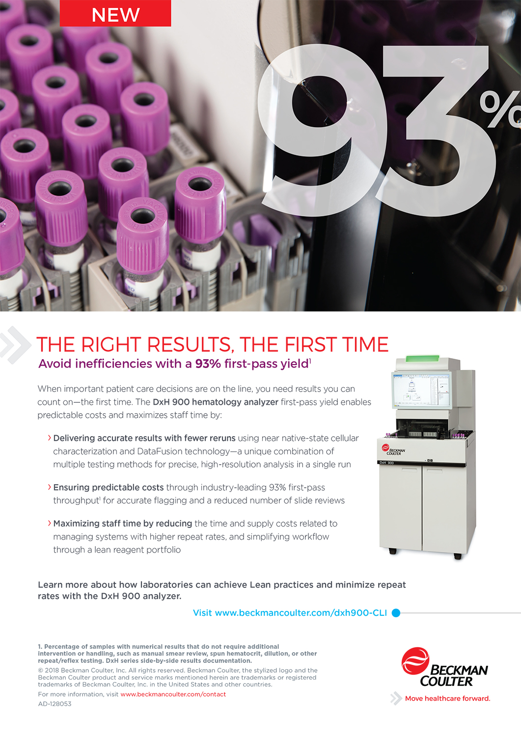 DxH 900 hematology analyzer - Clinical Laboratory int.