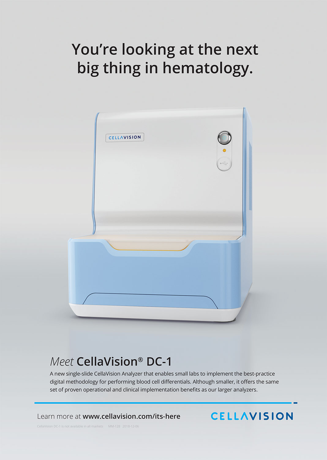 Meet CellaVision® DC-1 - Clinical Laboratory int.