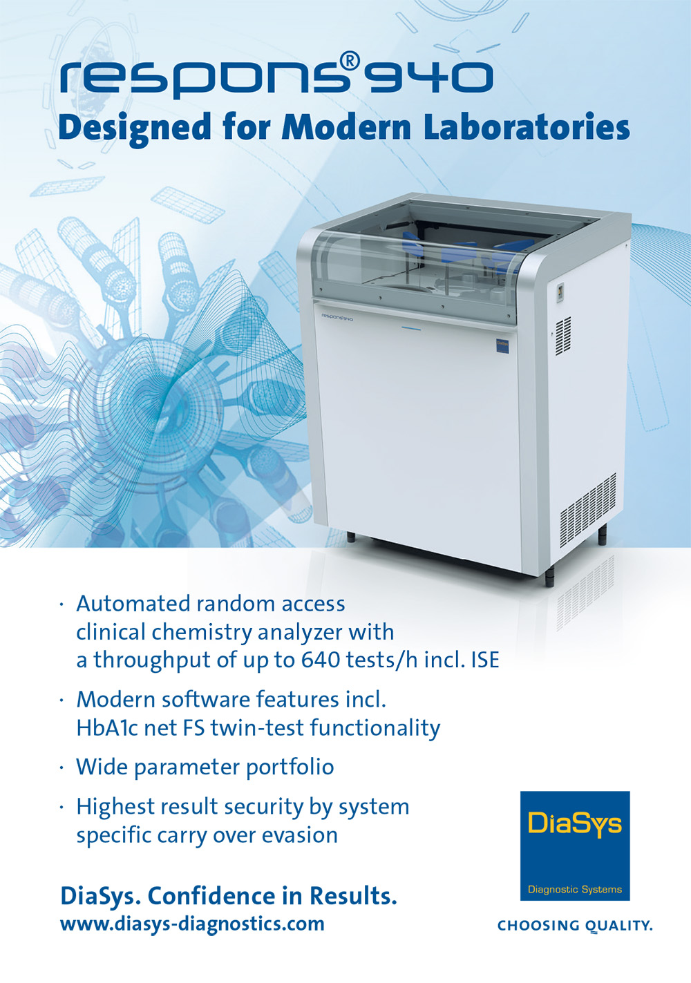 Automated random access clinical chemistry analyser - Clinical ...