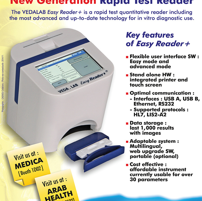 New Generation Rapid Test Reader - Clinical Laboratory int.