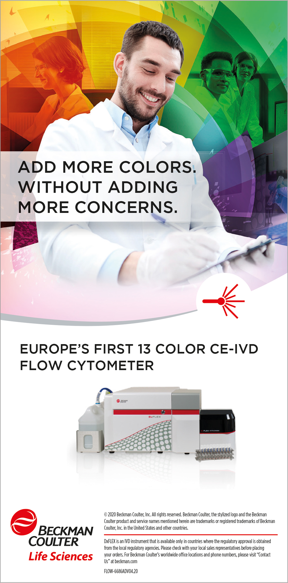 ADD MORE COLORS. WITHOUT ADDING MORE CONCERNS. - Clinical Laboratory int.