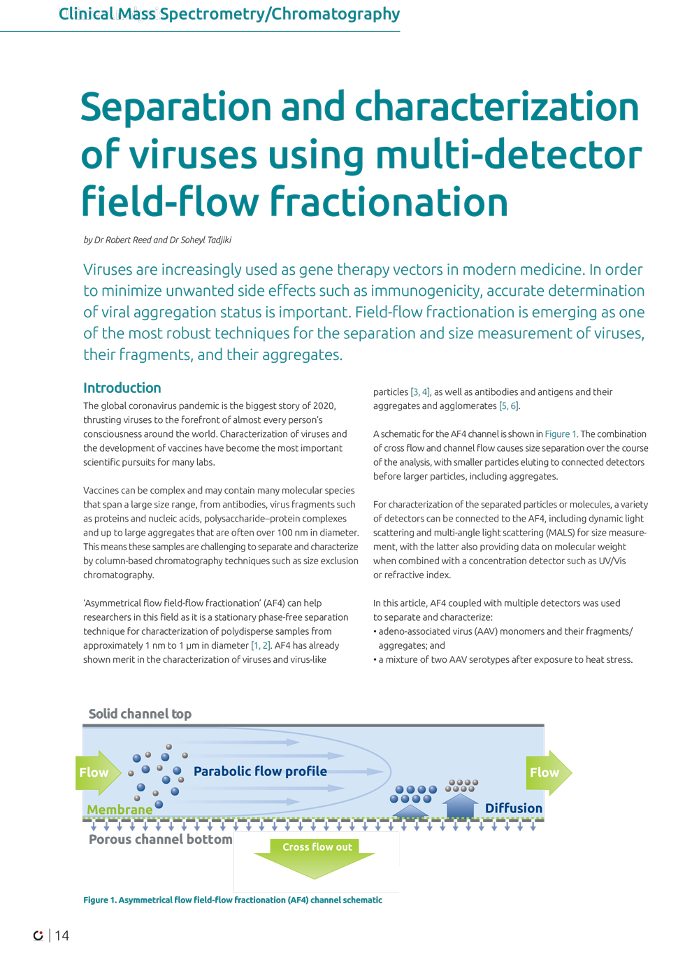 Separation and characterization of viruses using multi-detector field ...