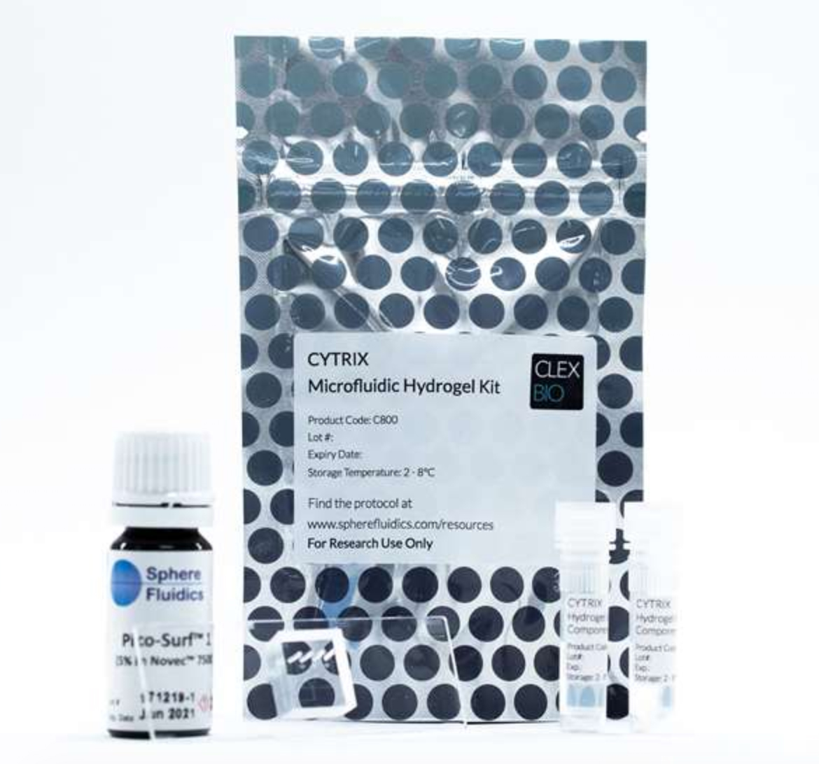 Sphere Fluidics and ClexBio introduce CYTRIX Microfluidic Hydrogel Kit ...
