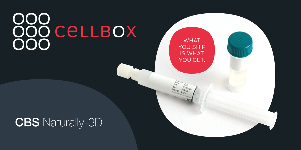Cellbox Solutions introduces CBS Naturally-3D Kit in cooperation with ...