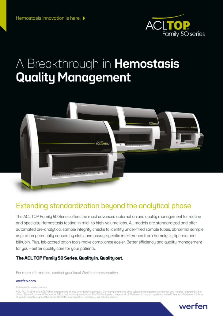 Werfen - Clinical Laboratory int.