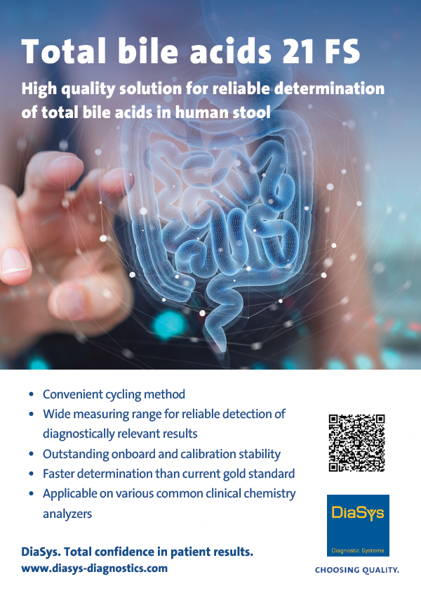 Total bile acids 21 FS - Clinical Laboratory int.