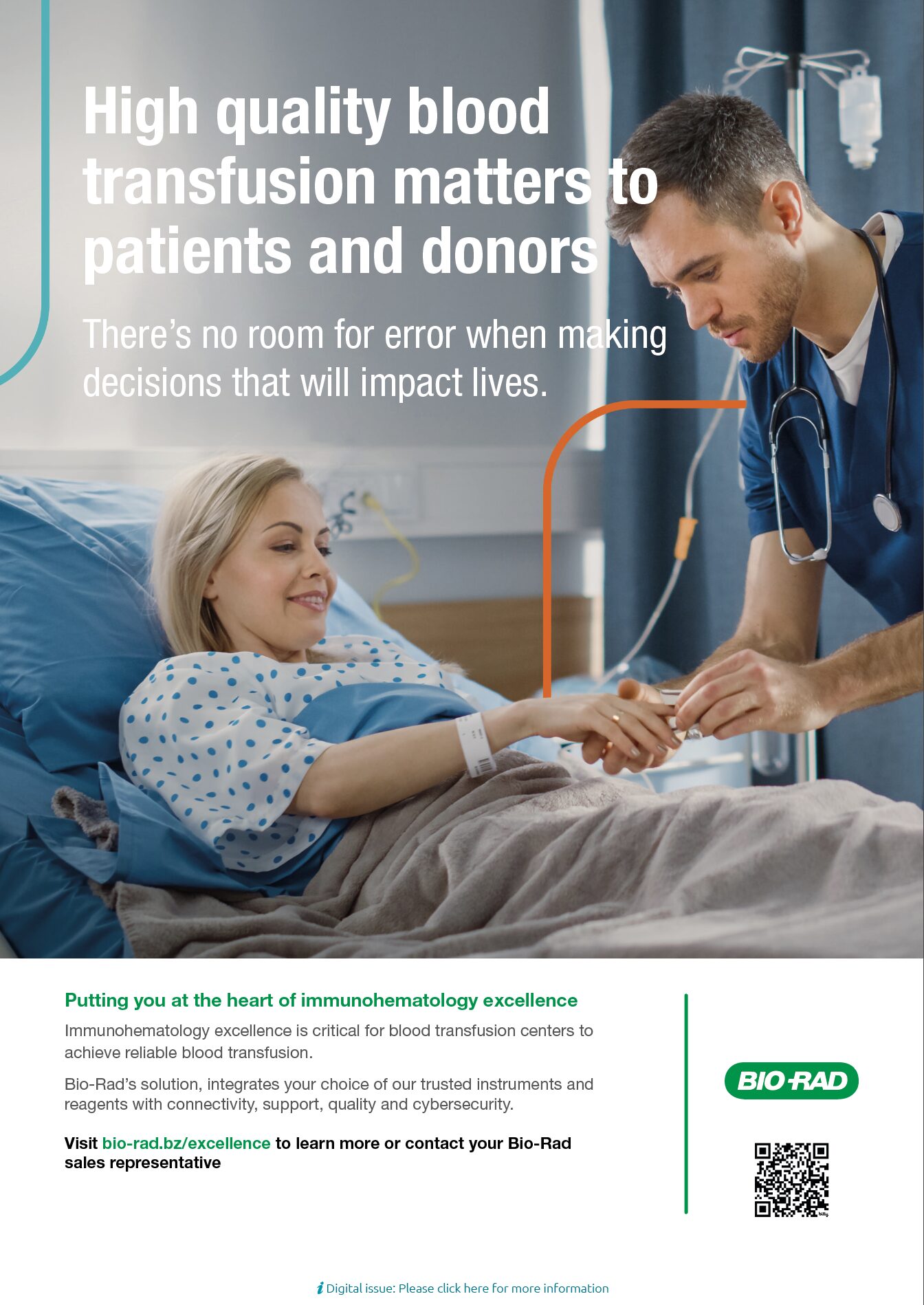 BIO RAD | High quality blood transfusion matters to patients and donors ...