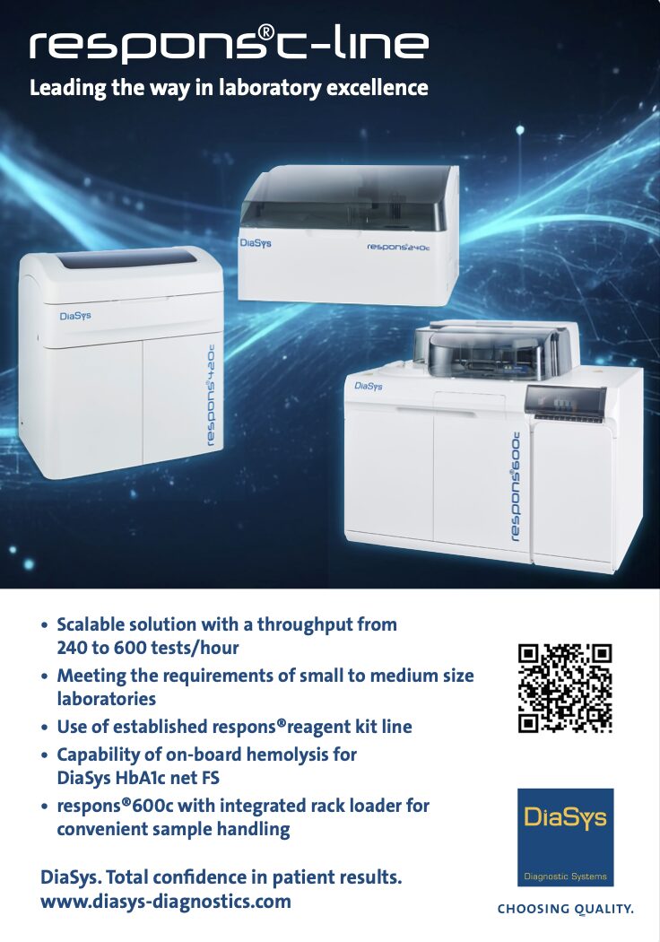 Diasys Respons C-Line - Clinical Laboratory int.