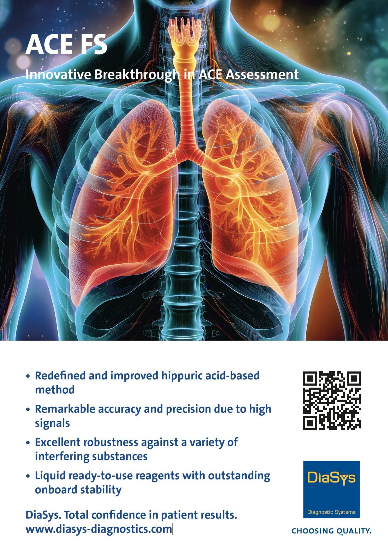 DiaSys Diagnostic Systems | ACE FS - Clinical Laboratory int.